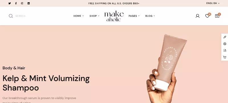 10 Best WordPress Themes Designed for Cosmetics and Makeup