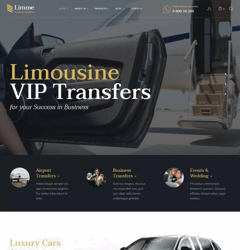 The 10 Best Limousine WordPress Themes